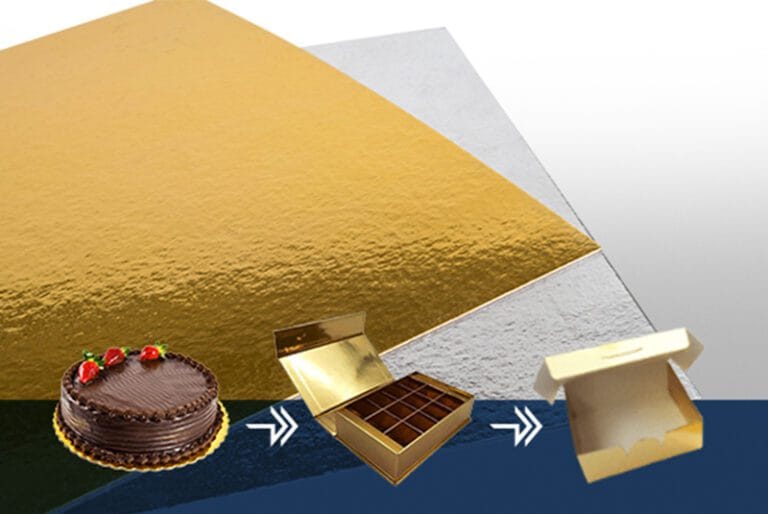 Laminated Sheet Cardboards Metallized Cardboard for Food Industry ...